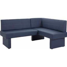 Eckbank Home Affaire, B:142cm H:89cm T:182cm, blau, Esszimmer, Sitzb&auml;nke