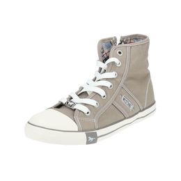 Mustang Shoes Damen Sneaker "Mustang Shoes Sneaker Lederimitat/Textil", Gr. 37, bunt, Lederimitat, Textil, Schuhe