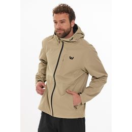 WHISTLER Herren Outdoorjacke "Osbourne", beige, Gr. XXXL, unifarben, 100% Polyester, Jacken, mit getapten N&auml;hten