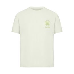 Merchcode Damen T-Shirt "Merchcode Ladies Iced Matcha Latte Tee"lightmint, Gr. L, bedruckt, 100% Baumwolle, Shirts