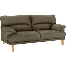 3-Sitzer Trendmanufaktur, B:200cm H:87cm T:90cm, braun, Sofas, "Cecilia, Sofa in italienischem Design", mit tollem Sitzkomfort, extrabequeme