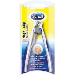 Scholl Fu&szlig;nagelknipser "Nagel-Clip", silber, Edelstahl, Nagelschneider, rostfrei