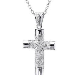 Firetti Damen Kettenanh&auml;nger "Schmuck Geschenk Silber 925 Halsschmuck Anh&auml;nger Kreuz", Silber 925 (Sterlingsilber), 9,9 g, silber, Silber 925