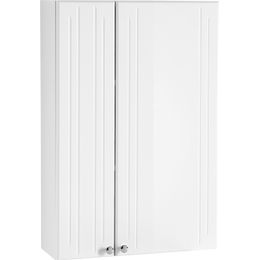 H&auml;ngeschrank SAPHIR, B:50cm H:75cm T:20cm, wei&szlig;, Spanplatte, Badezimmer, Schr&auml;nke, "Quickset 955 Wand-Badschrank 50 cm breit mit 2 T&uuml;ren, 2