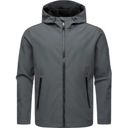 Ragwear Herren Softshelljacke "Shellwie Warm", grau, Gr. S, Obermaterial: 92% Polyester, 8% Elasthan; Innenfutter: 100% Polyester, Jacken,