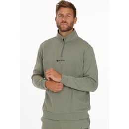 Virtus Herren Sweatshirt "Hotown", gr&uuml;n, Gr. M, unifarben, 90% Baumwolle, 10% Polyester, Sweatshirts, mit superweichem Baumwoll-Tragegf&uuml;hl