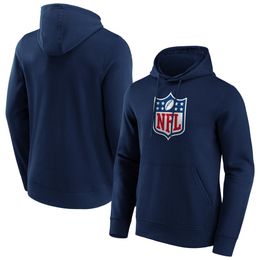 Fanatics Damen Kapuzenpullover "Fanatics Hoodie NFL Primary Logo Graphic", blau, Gr. S, 80% Baumwolle, 20% Polyester, Pullover