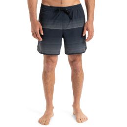 Quiksilver Herren Boardshorts "Surfsilk Scallop 16""schwarz navy tijuana, Gr. L, 92% Polyester, 8% Elasthan, Hosen
