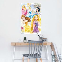 Poster Reinders, B:61cm H:91,5cm T:0,1cm, bunt, Holzwerkstoff, Bilder, "Disney - princess"
