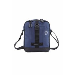 DISCOVERY Damen Schultertasche "Shield", blau, Kunstfaser, unifarben, Taschen, aus recyceltem RPET-Polyester