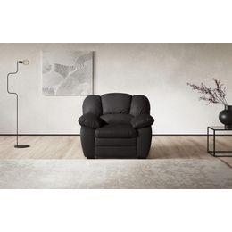 Sessel COTTA, B:109cm H:88cm T:92cm, braun, SOFTLUX-Kunstleder;Luxus-Microfaser (100% Polyester);Luxus-Kunstleder;NaturLEDER, echtes Rindsleder,