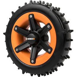 WORX M&auml;hroboter-Rad "WA0952", 20,5, schwarz, R&auml;der, Super-Grip, Profi auf schwierigem Gel&auml;nde, verbesserte Steigf&auml;higkeit