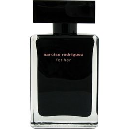 Damen Eau de Toilette "For Her", 50ml, schwarz, Narciso Rodriguez, Parf&uuml;ms, mit moschusartiger Basis