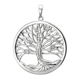 Jobo Damen Kettenanh&auml;nger "Anh&auml;nger Lebensbaum", Silber 925 (Sterlingsilber), silber, Silber 925 (Sterlingsilber), Schmuckanh&auml;nger, 925 sterling