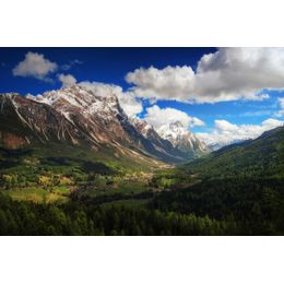papermoon Fototapete "Photo-Art JUAN PABLO DE, UN-VALLE", B/L: 5m x 2,8m, Bahnen: 10 Stk., bunt, Schlafzimmer, Tapeten