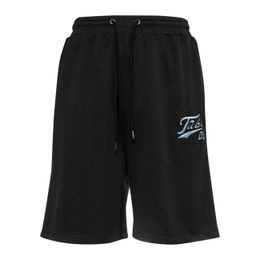 Fubu Herren Shorts "Fubu Herren FM232-005-1 Fubu Varsity Mesh Shorts"schwarz, lightblau, Gr. S, 100% Polyester, Hosen