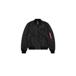 Herren Bomberjacke "MA-1 ALS", gr&uuml;n, Gr. L, Alpha Industries, Obermaterial: 100% Polyester; Futter: 100% Nylon, Jacken