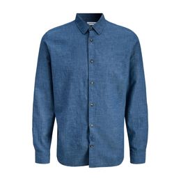 Jack & Jones Jack & Jones Button Up Shirt 'JJESummer' male Blue size M