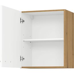 H&auml;ngeschrank KOCHSTATION, B:60cm H:60cm T:35cm, wei&szlig;, K&uuml;che, Schr&auml;nke, ""KS-Scafa", wahlweise T&uuml;rschlag rechts oder links", in meheren Breiten, H&ouml;he