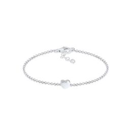 Elli Damen Armband "Armkette Herz Love Basic 925 Silber", 16cm, ohne Stein, Silber 925 (Sterlingsilber), silber, Silber 925 (Sterlingsilber),