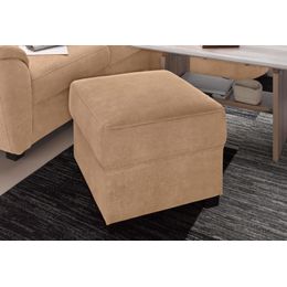 Sit & More Polsterhocker SIT & MORE, B:58cm H:45cm T:58cm, braun, Luxus-Microfaser ALTARA NUBUCK (100% Polyester);Luxus-Microfaser (100%
