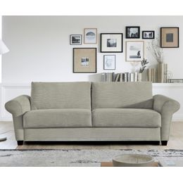 Schlafsofa Bali, B:231cm, grau, 92% Polyester, 8% Polyacryl, Jugendzimmer, Sofas, "ELISA Dauerschl&auml;fer in 140 und 160er Breite", stabile