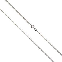 Vivance Damen Collierkettchen "925/- Sterling Silber Ankerkette", 55cm, Silber 925 (Sterlingsilber), L: 55 B: 2mm, wei&szlig;, Silber 925 (Sterlingsilber),