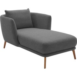 Sch&ouml;ner Wohnen Kollektion Chaiselongue, B:101cm H:71cm T:161cm, grau, SCH&Ouml;NER WOHNEN-KOLLEKTION, 16% Baumwolle, 79% Polyester, 5% Polyacryl, Sofas, "Pearl - 5 Jahre
