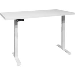 M&auml;usbacher Schreibtisch M&Auml;USBACHER, B:180cm, wei&szlig;, B&uuml;ro, Tische, "Big System Office", Breite 180 cm, elektrisch h&ouml;henverstellbar