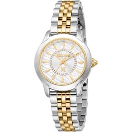 Damen Quarzuhr "Allegra", gold, JUST cavalli time, Armbanduhren, Armbanduhr, Damenuhr, Kristallsteine