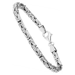 Jobo Damen Armband, 21cm, Silber 925 (Sterlingsilber), silber, Silber 925 (Sterlingsilber), Armb&auml;nder, K&ouml;nigsarmband 925 Silber 21 cm