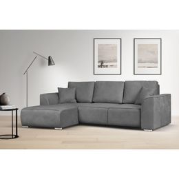 OTTO home "BEATRICE optionale Schlafsofa mit Bettkasten, B/T/H: 265/170/86 cm" L-Form, wahlweise auch mit Bettfunktion und Bettkasten