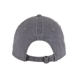 Karl Kani Herren Snapback Cap "Karl Kani Varsity Star Denim Dad Cap"light grau, 100% Baumwolle, Caps