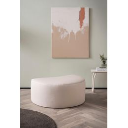 Hocker, B:94cm H:45cm T:63cm, beige, LeGer Home by Lena Gercke, Wohnzimmer, Hocker, "Isalie, in modernen Farben und verschiedenen Stoffen",