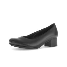 Gabor Damen Plateaupumps "Plateau Pumps Glattleder", Gr. 36schwarz, Schuhe