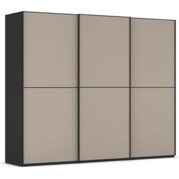 Schwebet&uuml;renschrank Rauch, B:271cm H:223cm T:68cm, beige, Holzwerkstoff, Schr&auml;nke, "Kleiderschrank Schrank Garderobe Schlafzimmerschrank SCALE-DUO",