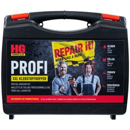 HG Klebstoff "PowerGlue", schwarz, Klebstoffe, XXL-Profikoffer, die Schweissnaht aus der Flasche
