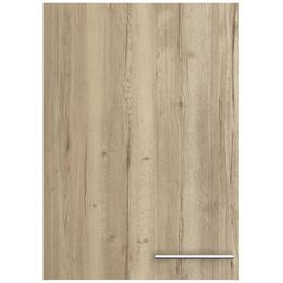 H&auml;ngeschrank Optifit, B:50cm H:70,4cm T:34,9cm, braun, Holzwerkstoff, K&uuml;che, Schr&auml;nke, "Klara", Breite 50 cm