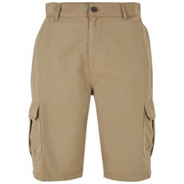 Urban Classics Herren Stoffhose "Urban Classics Herren Big Cargo Bermuda"unionbeige, Gr. 31, unifarben, 100% Baumwolle, Hosen