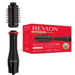 Revlon Warmluftb&uuml;rste "One-Step Volumiser Plus RVDR5298E", schwarz, B:11cm H:36cm T:7cm, Multihaarstyler, Abnehmbarer Kopf, Keramik Titan Platte