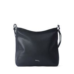vargu Damen Umh&auml;ngetasche "Lunua 1", schwarz, Leder, Taschen, LGW zertifiziertes Leder