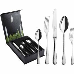 Besteck-Set "Tafelbesteck inkl. Besteckbox Mia 30er Set silber", 30 tlg., silber, PICARD & WIELP&Uuml;TZ SOLINGEN, Essbesteck-Sets, Sp&uuml;lmaschinengeeignet