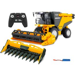 Jamara Kinder RC-Traktor "M&auml;hdrescher MT-1000 1:24S 2,4GHz", gelb, Kunststoff, B:22cm H:13cm T:32cm, Fernlenkfahrzeuge, im Ma&szlig;stab 1:24