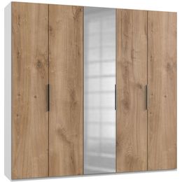 Kleiderschrank wimex, B:250cm H:236cm T:58cm, wei&szlig;, Schlafzimmer, Schr&auml;nke, "Level by fresh to go", mit Spiegelt&uuml;ren