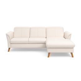 Sit & More Ecksofa SIT & MORE, B:245cm H:91cm T:178cm, beige, 100% Polyester, Wohnzimmer, Sofas, "Romero L-Form", wahlweise mit oder ohne Relax-Funktion,