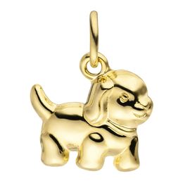 Jobo Damen Kettenanh&auml;nger "Anh&auml;nger Hund", Gelbgold 333, gold, Gelbgold 333, Schmuckanh&auml;nger, 333 Gold