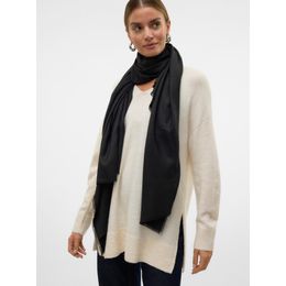V&eacute;ro Moda VERO MODA Damen Modetuch "VMCARRIE SCARF NOOS", schwarz, unifarben, Web, Polyester, Modet&uuml;cher