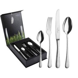 Besteck-Set "Tafelbesteck inkl. Besteckbox Mia 24er Set silber", 24 tlg., silber, PICARD & WIELP&Uuml;TZ SOLINGEN, Essbesteck-Sets, Sp&uuml;lmaschinengeeignet