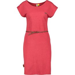 alife and kickin ALIFE & KICKIN Damen Jerseykleid "Damen ElliAK", rot, Gr. XS, 65% Baumwolle, 35% Polyester, Kleider