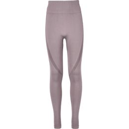 Endurance Jungen Lauftights "Erini Jr.", lila, Gr. 152, Rautenmuster, unifarben, 92% Polyamid, 8% Elasthan, Hosen, aus schnelltrocknendem